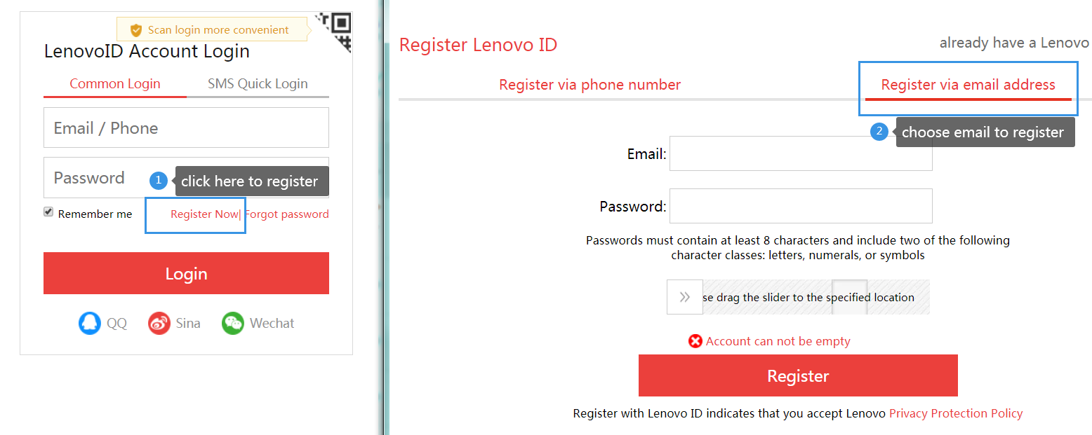 Howto apply for PD Guide’ authority